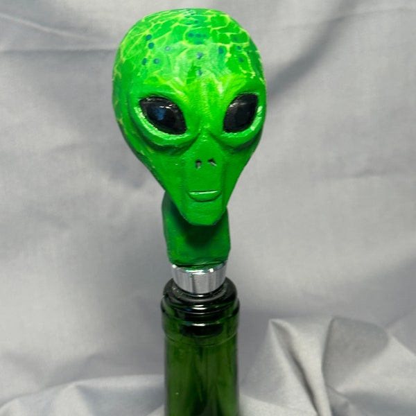 Wood Alien - Etsy