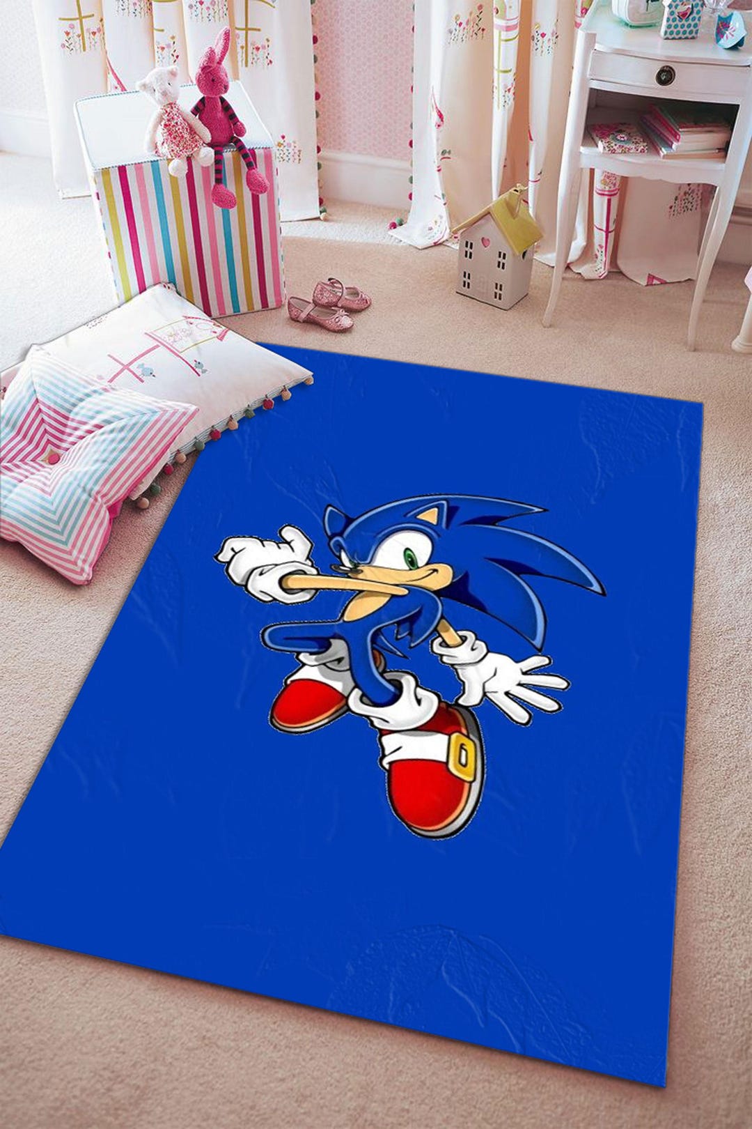 Populer Super Sonic Gaming Rug Sonic Adventure Rug the Perfect Gift for ...