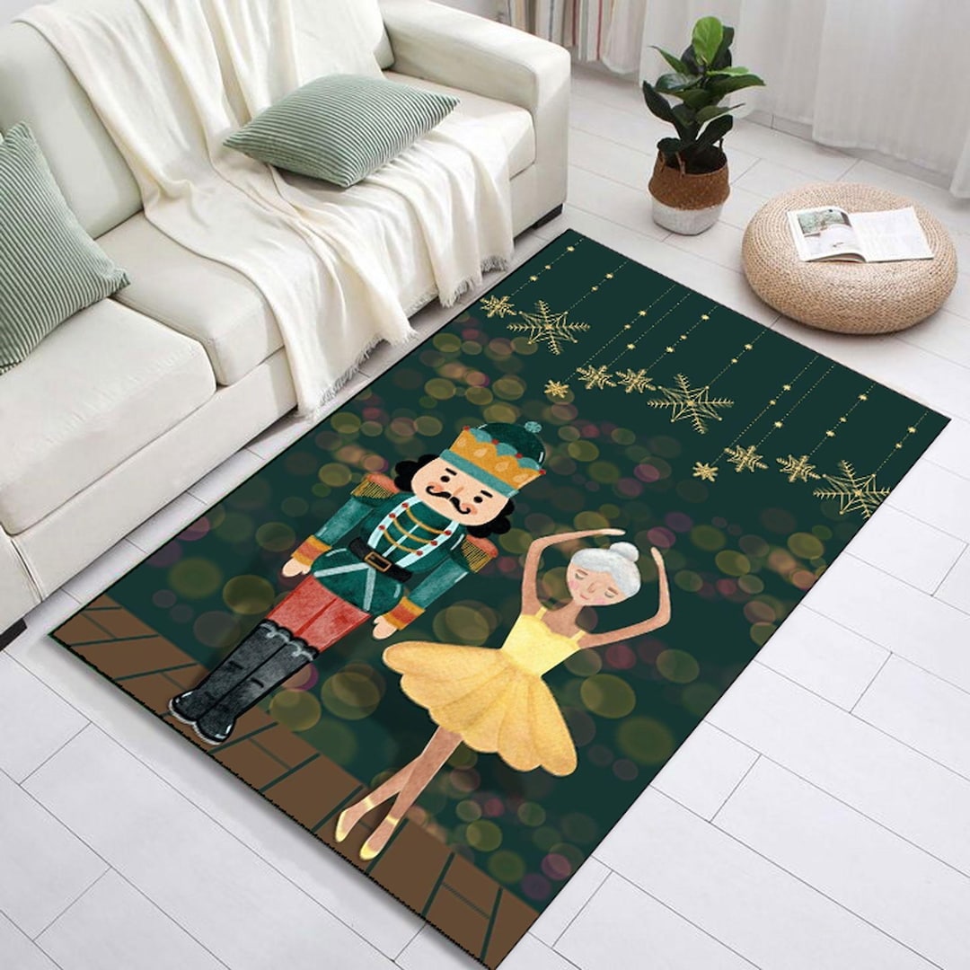 Christmas Nutcracker Rug Perfect for Adding a Touch of Holiday Magic to ...