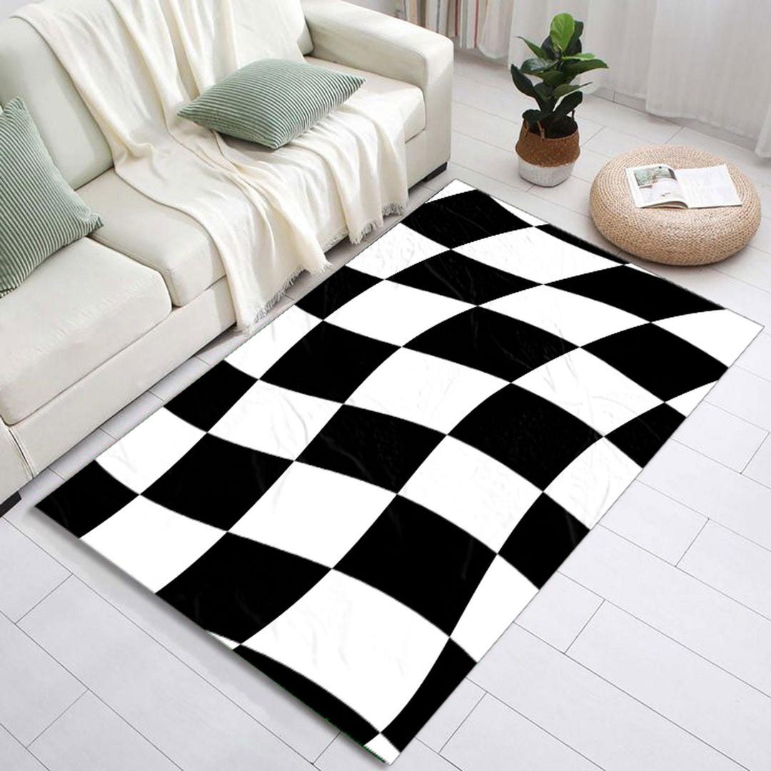 Racing Track F1 Car Rug Washable and Durable Printed Design Ideal for ...