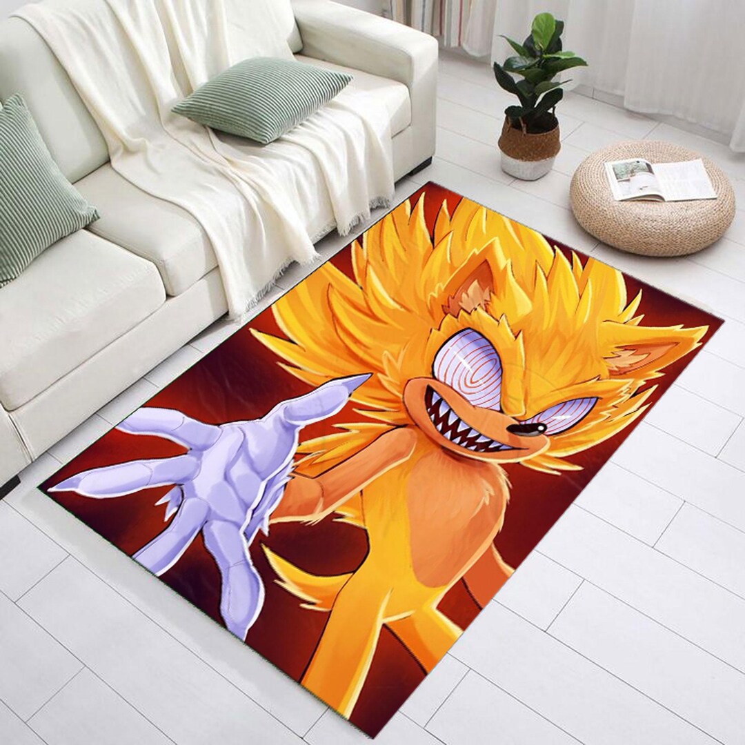Fleetway Super Sonic Gaming Rug- Sonic Adventure Rug – the Perfect Gift ...