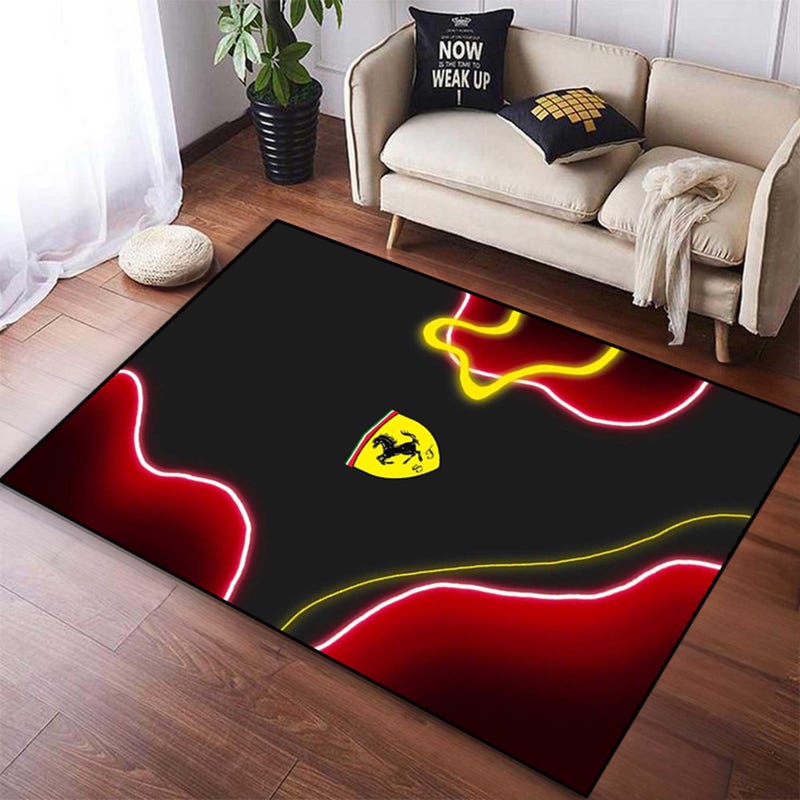 Race Track Rug - Etsy