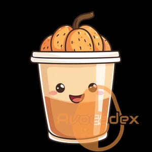 Adorable Pumpkin Spice Clipart Set, Cozy Fall Coffee Cup Images, Cute ...
