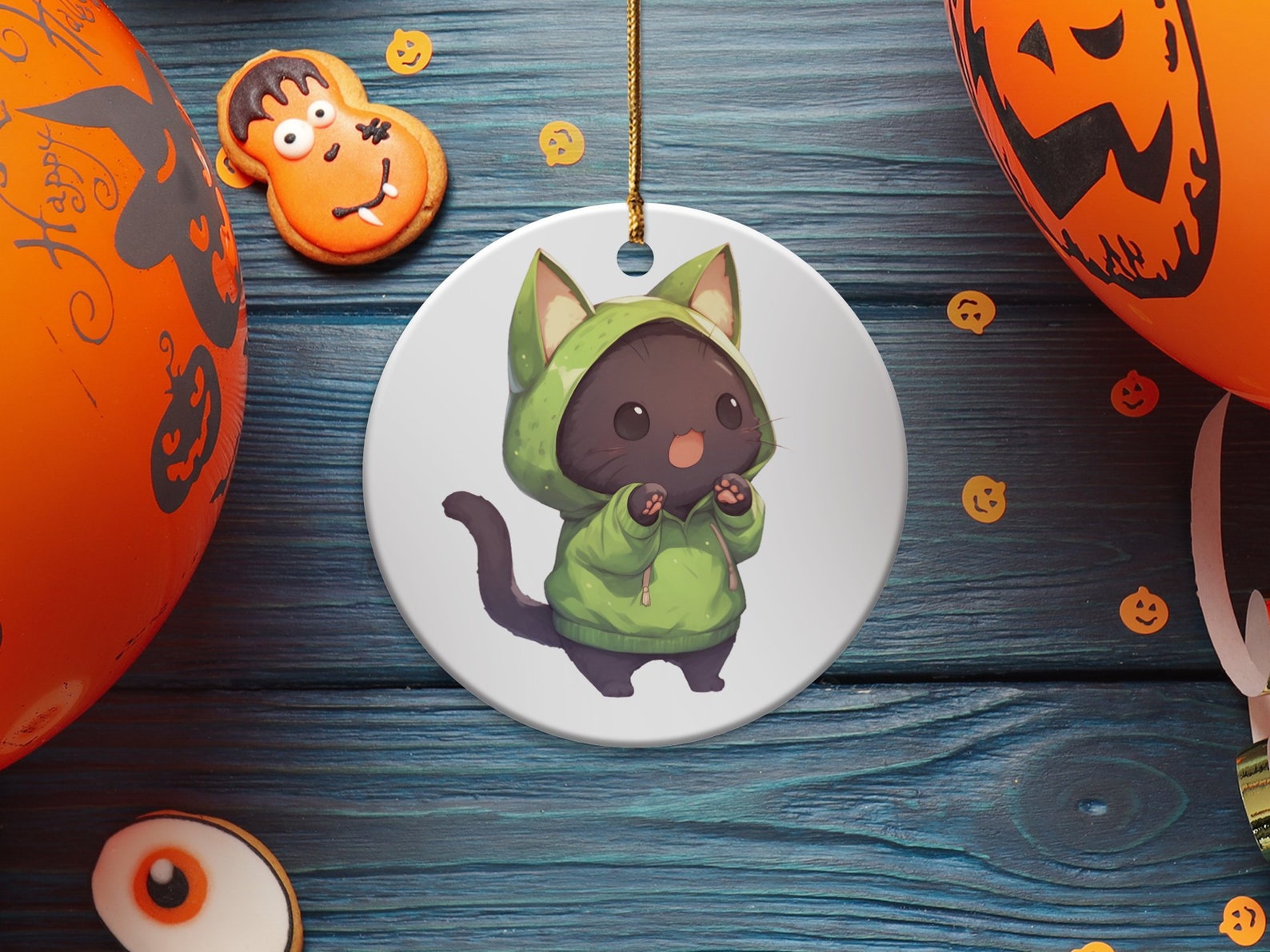 Cute Avocado Halloween Themed Clipart Bundle, 200 Pngs, Avocados ...