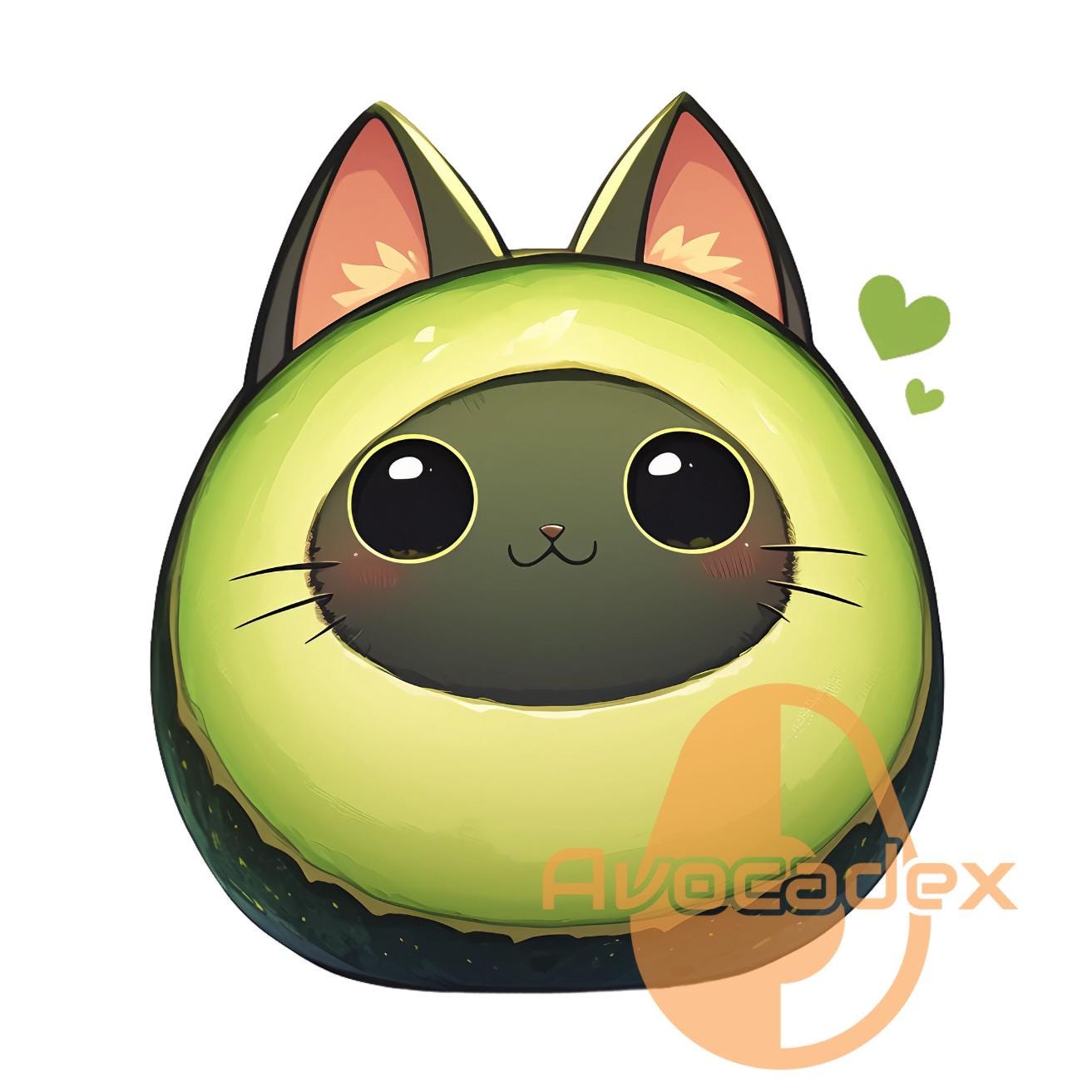 Cute Avocado Halloween Themed Clipart Bundle, 200 Pngs, Avocados ...