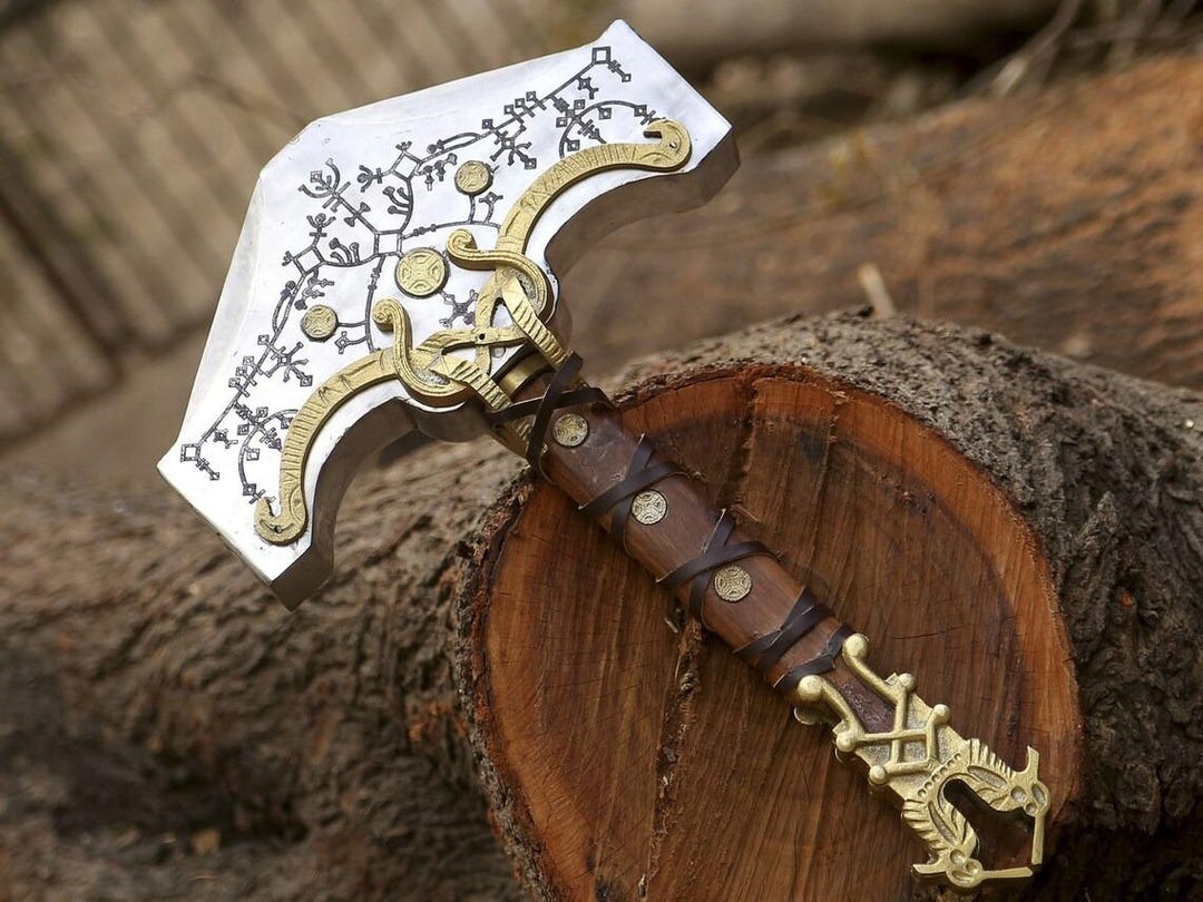 Custom Mjolnir Metal Thor Hammer Norse Mythology Handcrafted Norse ...