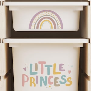 Rainbow Adhesive Film for IKEA TROFAST Box, Sweet Dreams Vinyl Sticker ...