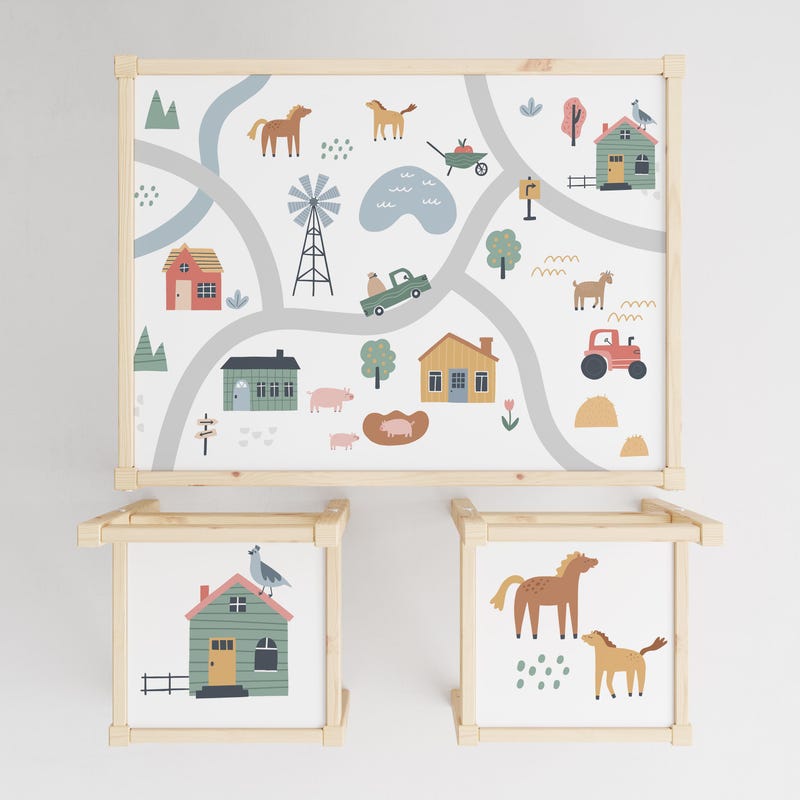 Train Table Decal - Etsy