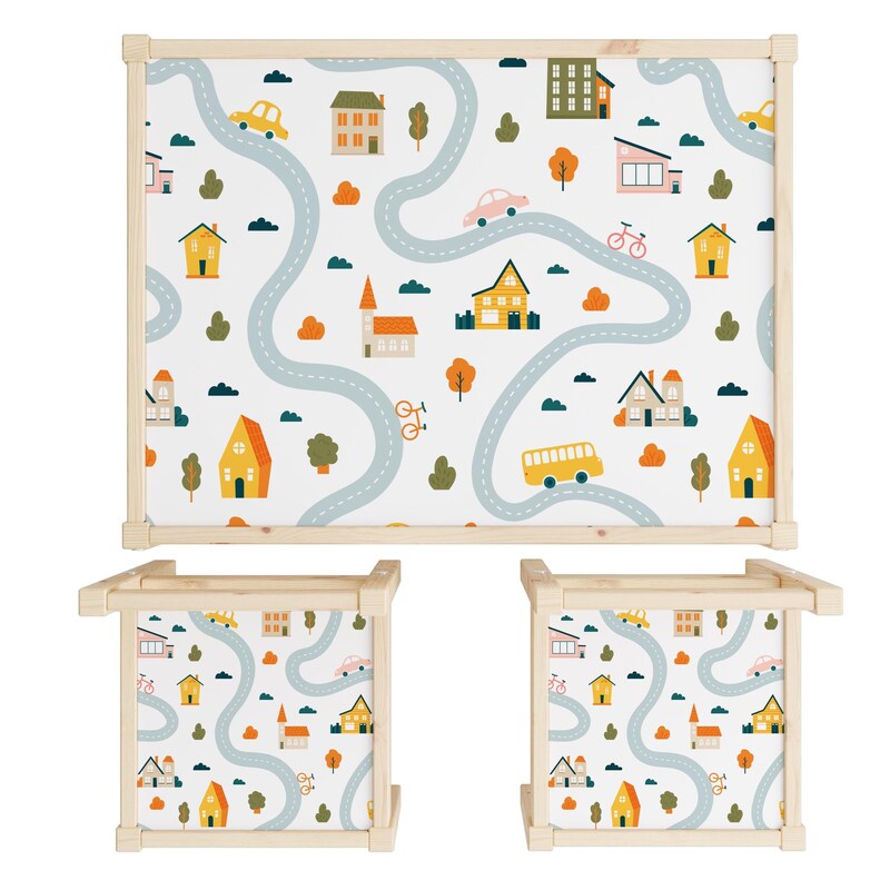 Train Table Decal - Etsy