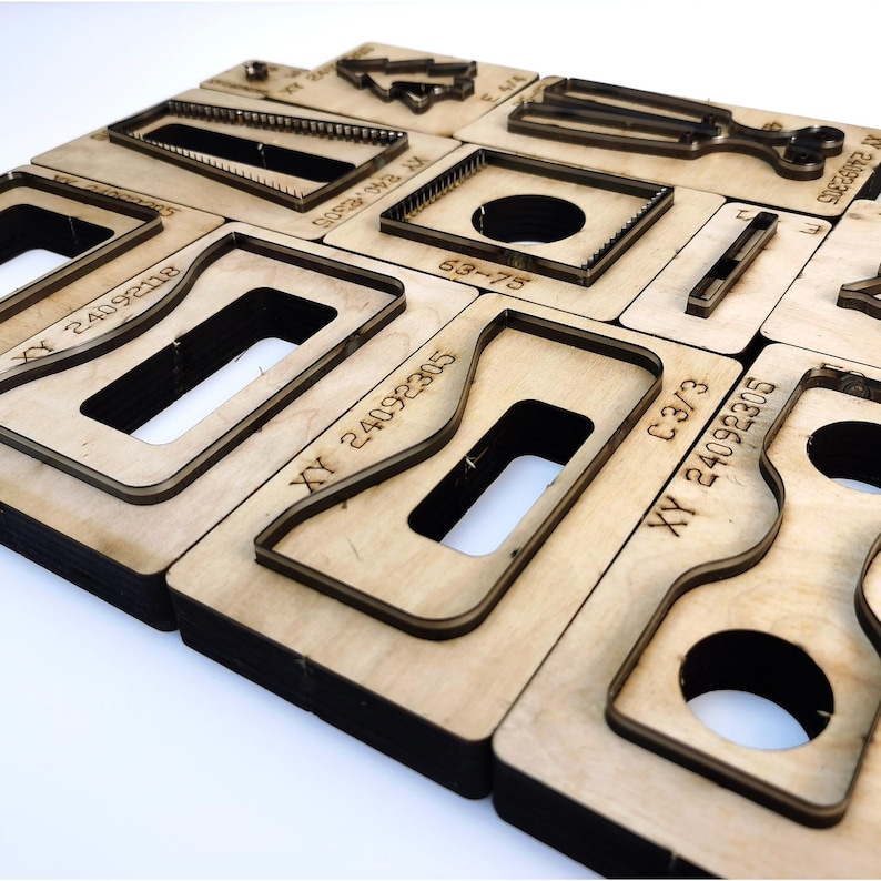 Custom Men's Wallet Die Cutting, Personalized Leather Craft Kraft Tools ...