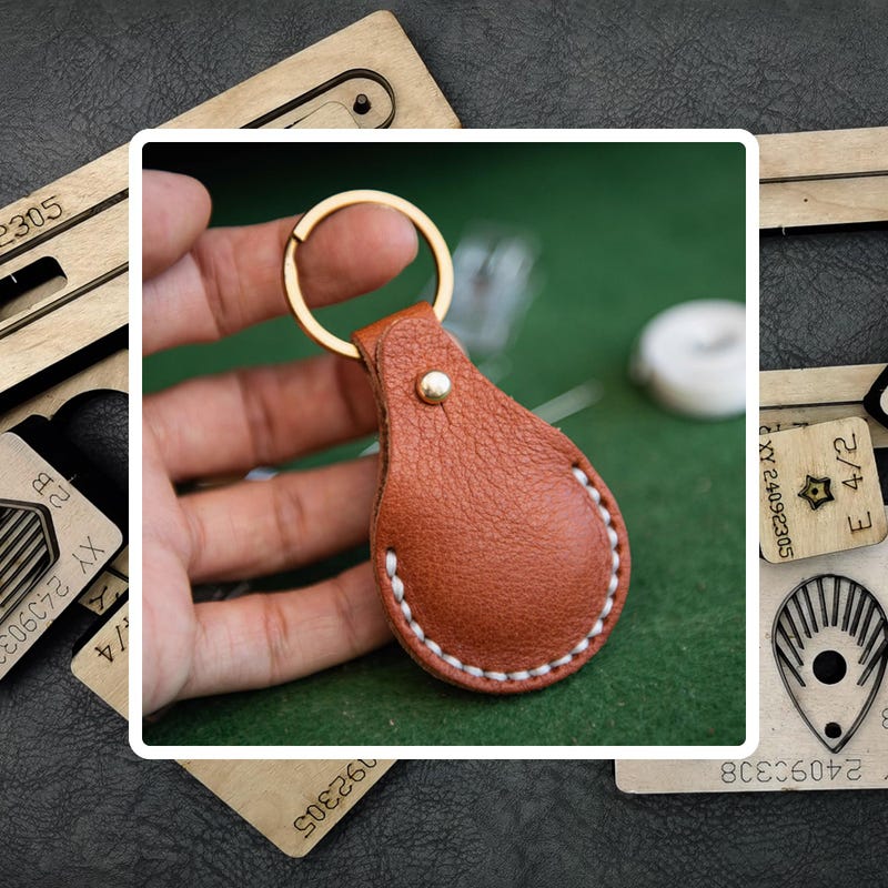 Leather Keychain Die Cutter - Etsy