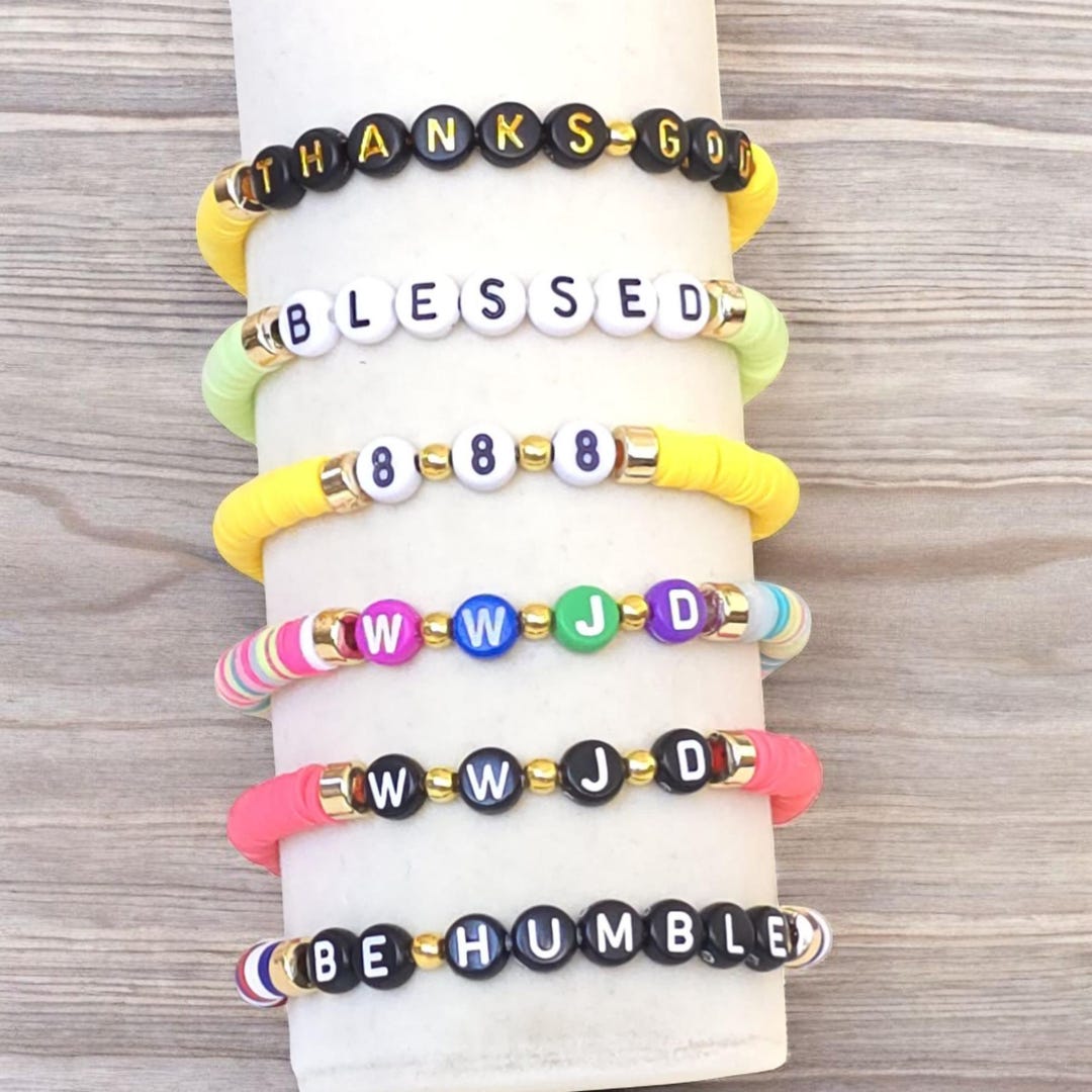 Christian Bracelet, HWLF He Would Love First, What Would Jesus Do ...
