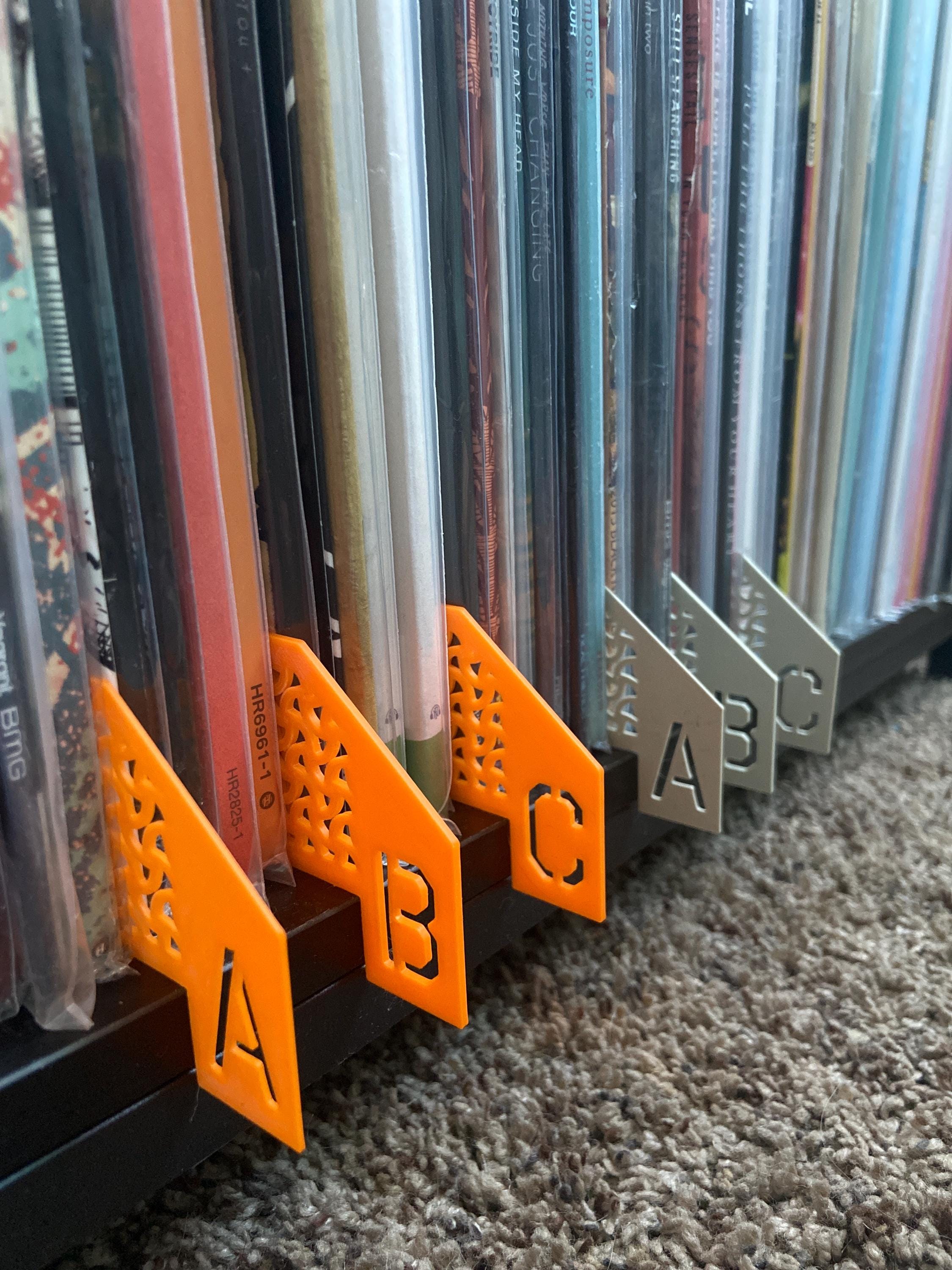 Vinyl Record Divider A-Z, Alphabetical Shelf Organizer - Etsy