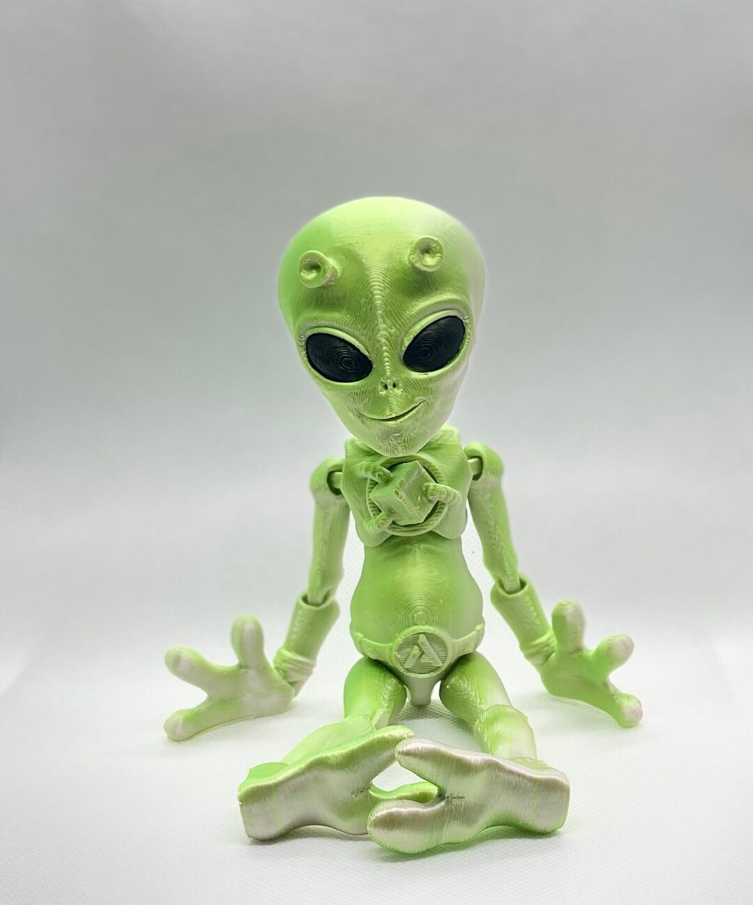 Flexible 3D Alien Fidget Toy - Etsy
