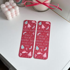 Christmas Bookmark | Festive Bookmark, Page Marker, Bookish Accessory ...
