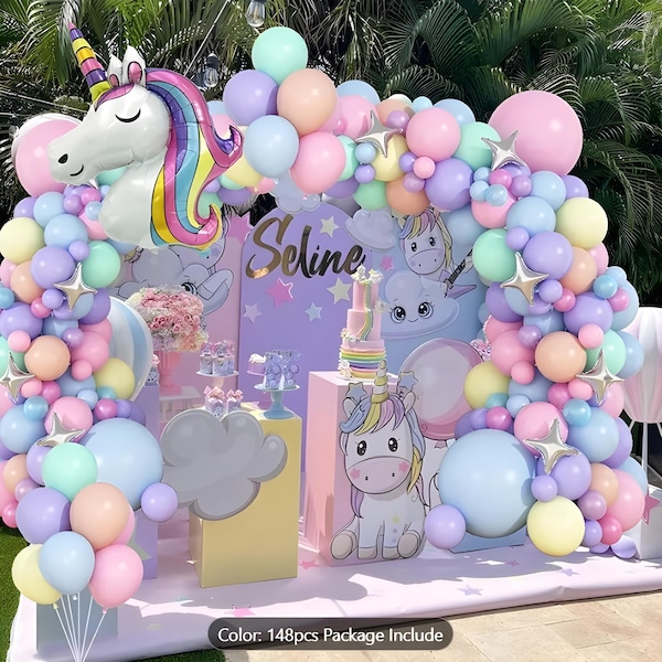 Unicorn Balloon Arch - Etsy