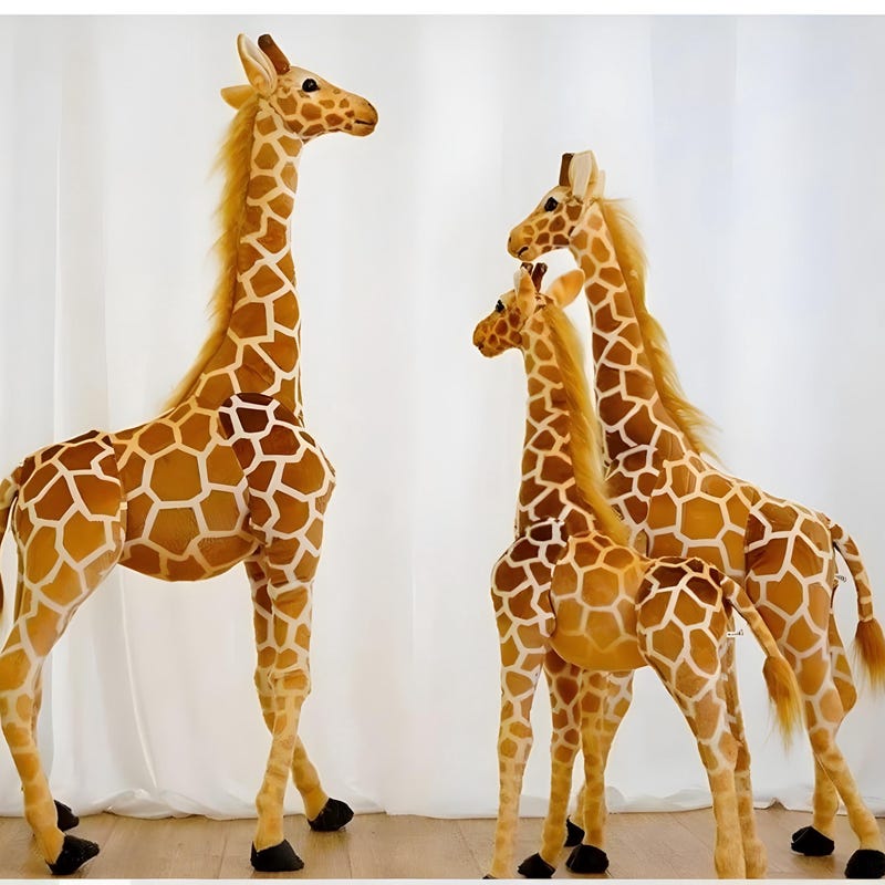Large Stuffed Giraffe - Etsy