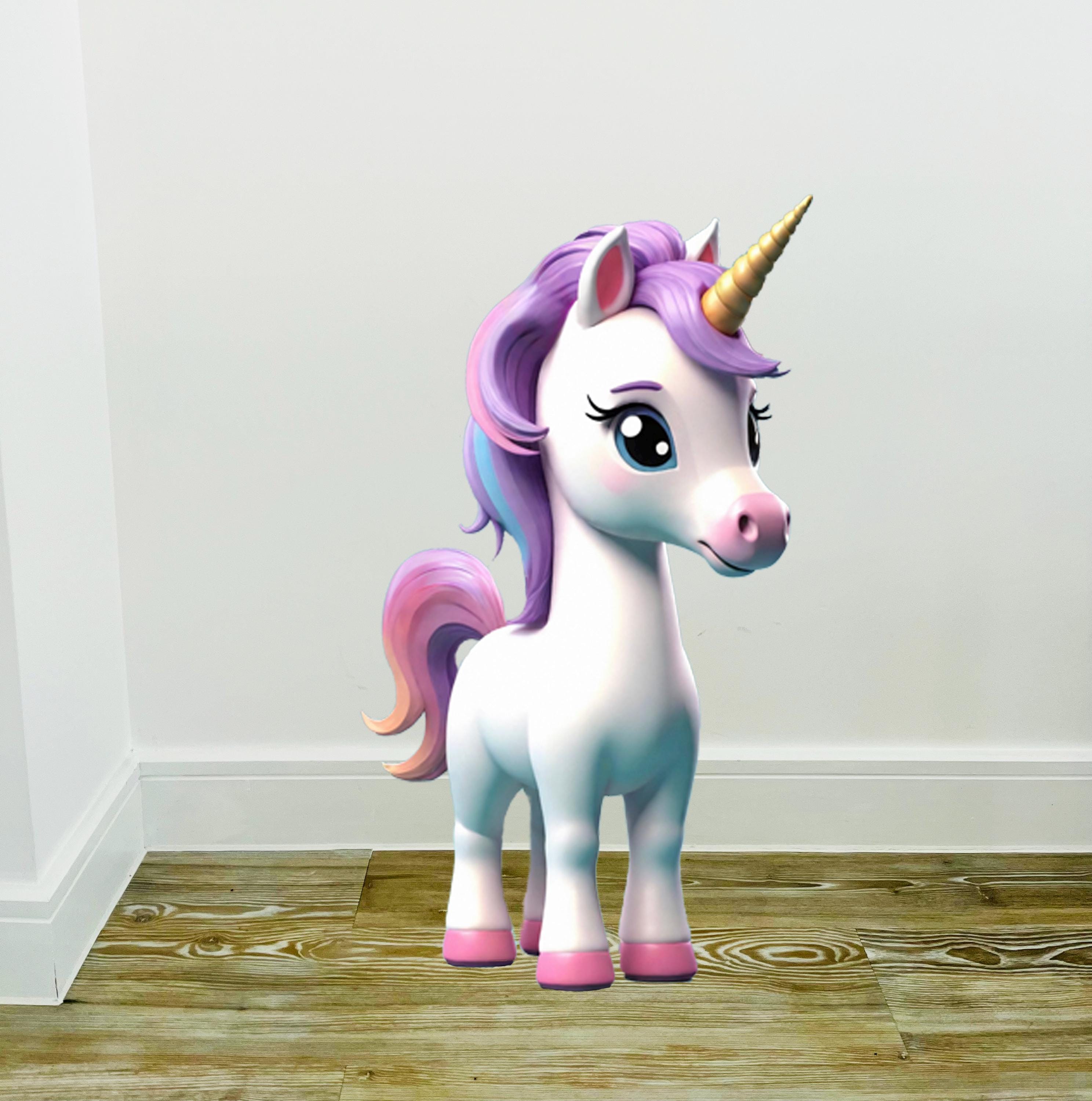 Unicorn Prop Unicorn Cut Out Unicorn Baby Shower Unicorn Party ...