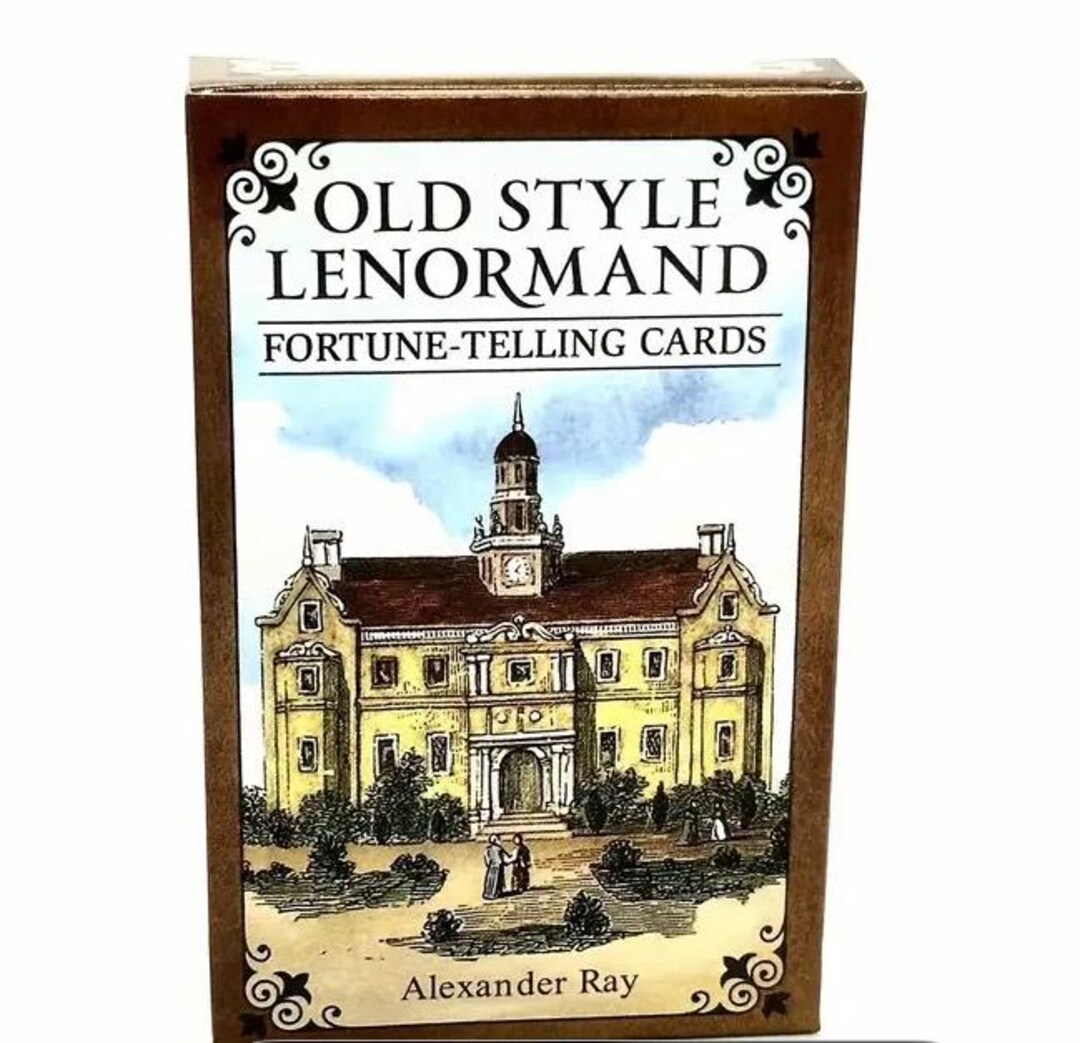 Old LENORMAND Oracle for Divination 38 Cards - Etsy