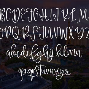 STARLITE MOTEL / Whimsical Font / Script Font / Handlettered Font / OTSS / Bounce Script ...