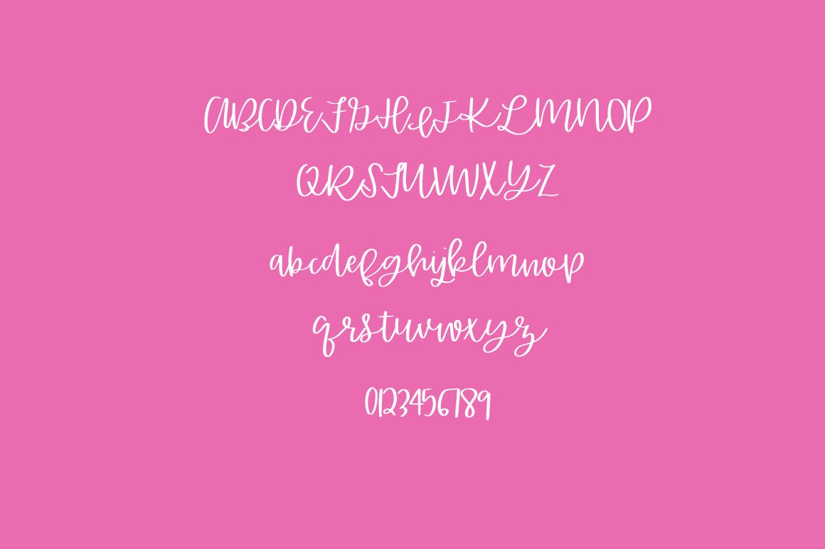 FARLEIGH / Whimsical Font / Script Font / Handlettered Font / OTSS / Bounce Script / Calligraphy ...