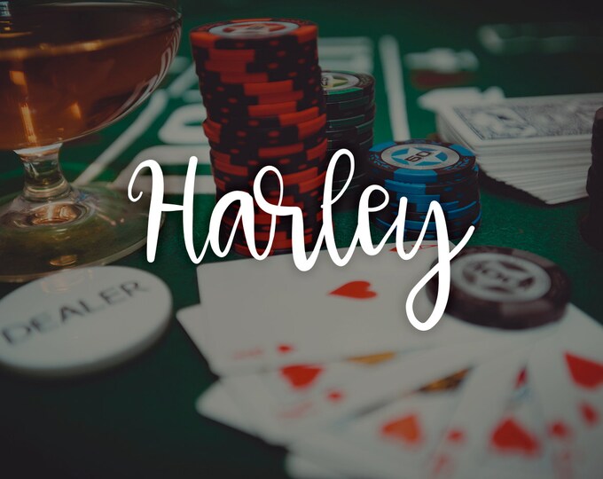 Harley a Calligraphy Font/ Handlettering/ Modern Cursive Font/ - Etsy