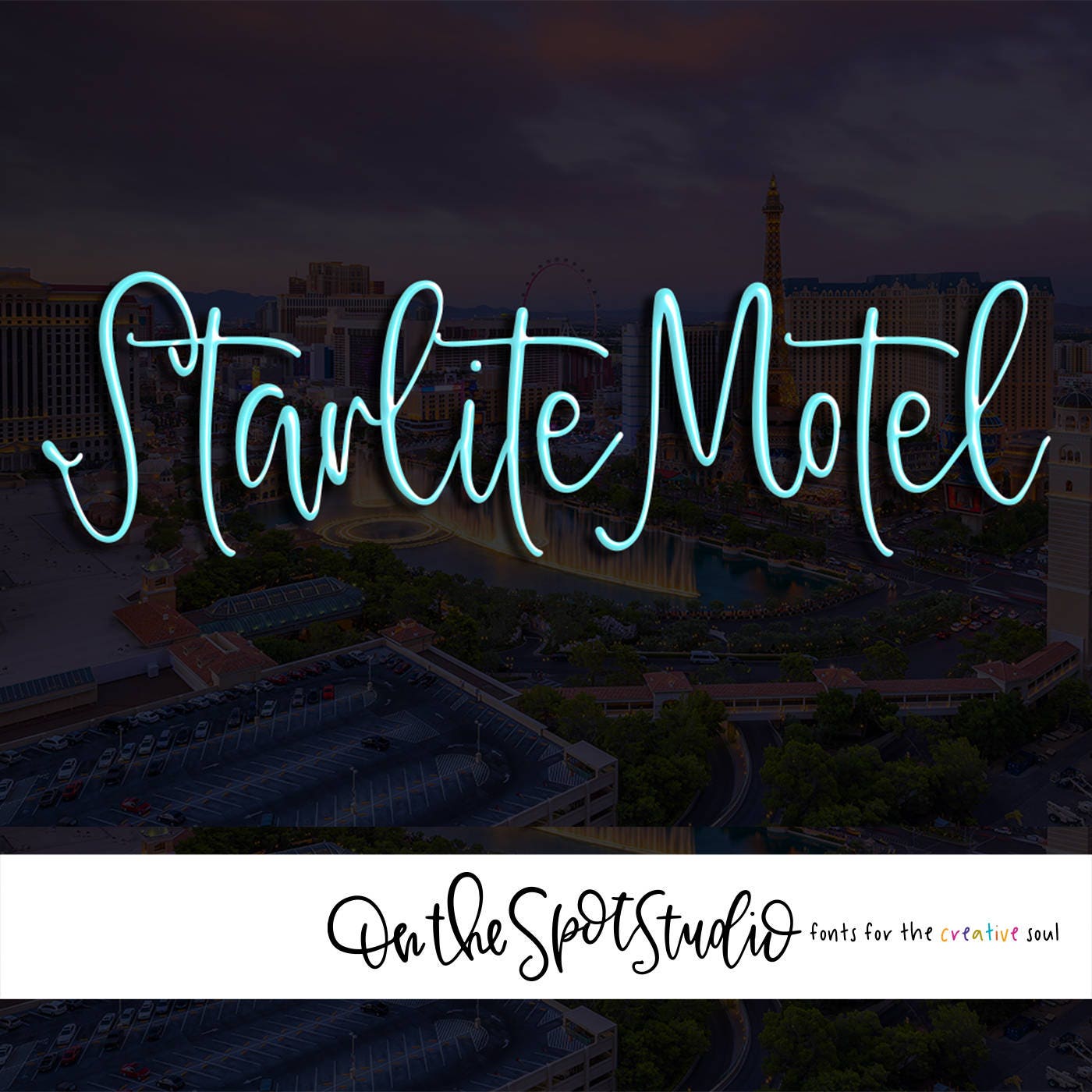 STARLITE MOTEL / Whimsical Font / Script Font / Handlettered - Etsy