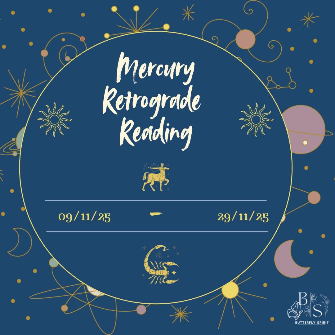 Mercury Retrograde Reading - Etsy