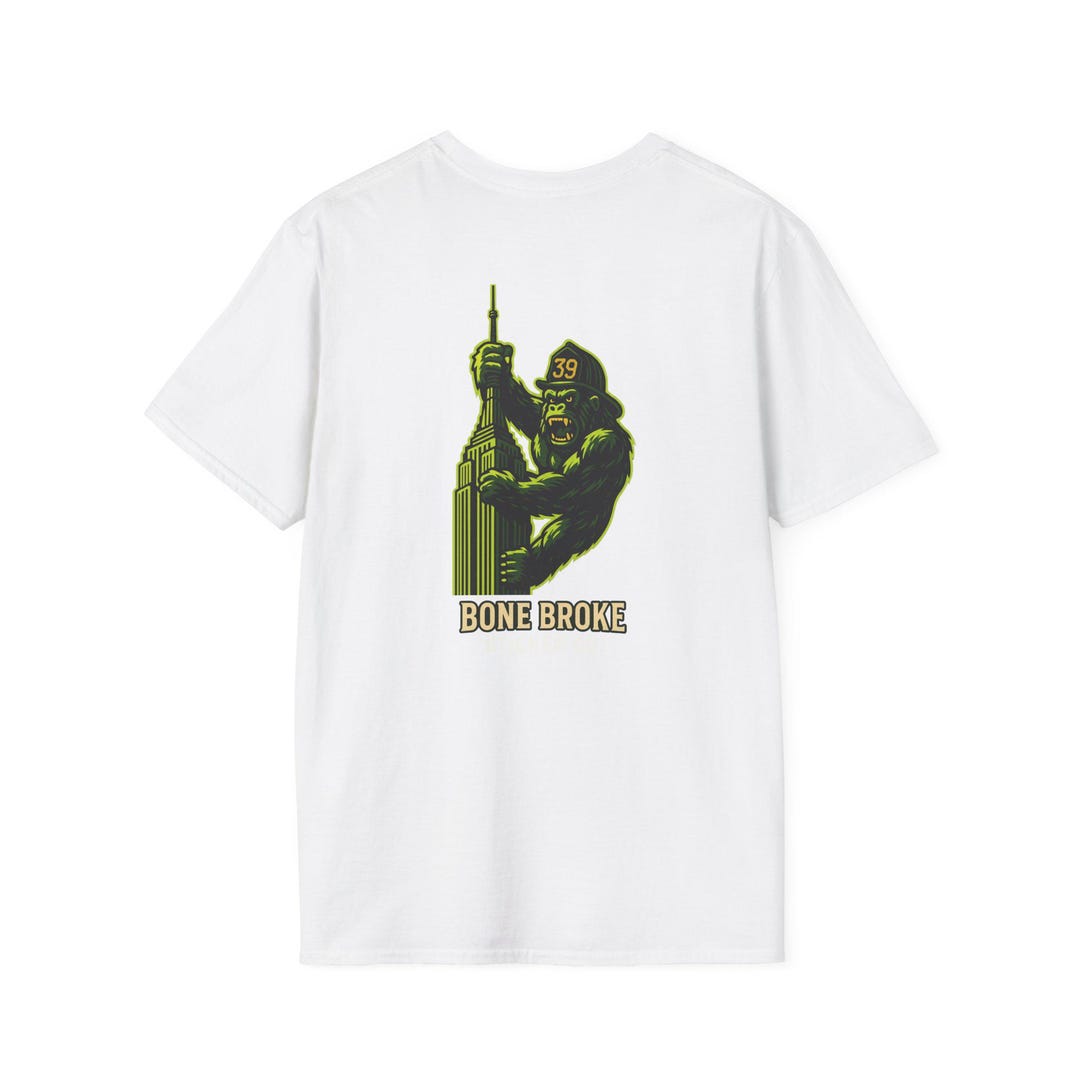 King Kong Fireman Helmet T-shirt, Funny Movie Graphic Tee - Etsy