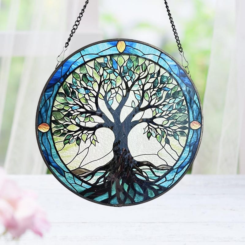 Tree of Life Suncatcher - Etsy
