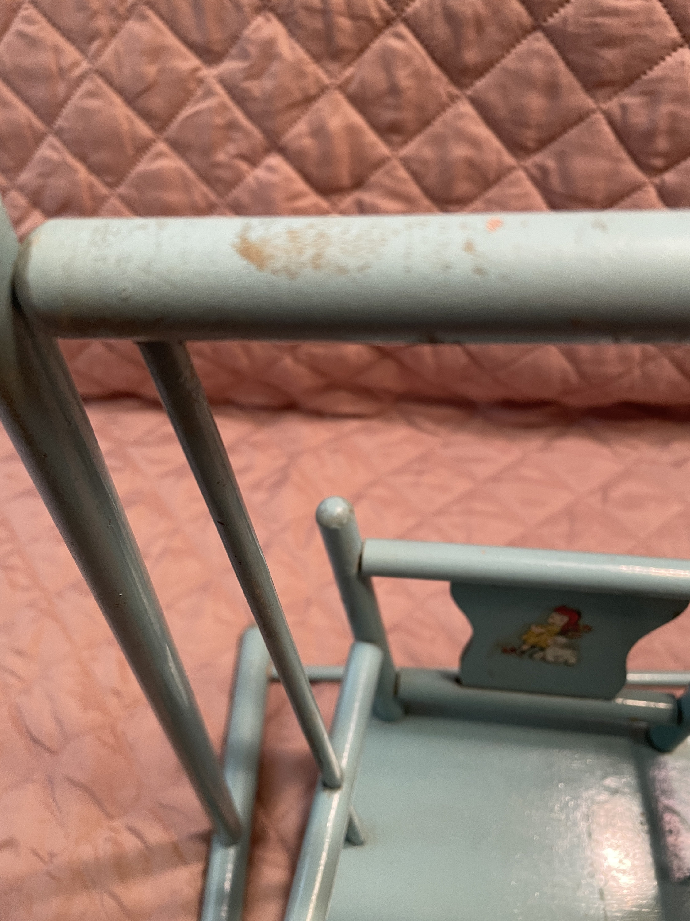 Doll Swing Wooden Doll Swing Circa 1950's Handmade Unique Item. Mint ...