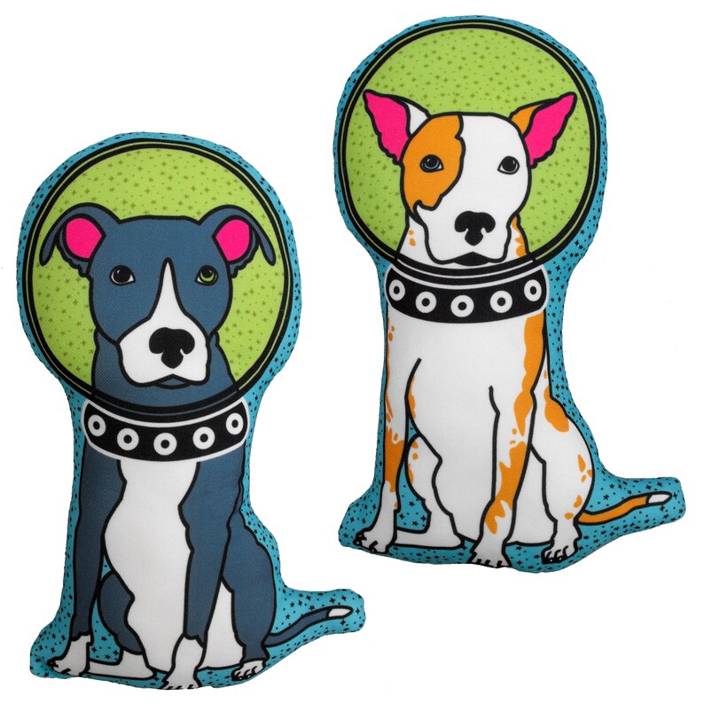 Dog Plush Space Pit Bull Stuffed Animal Room Decor Pitbull - Etsy