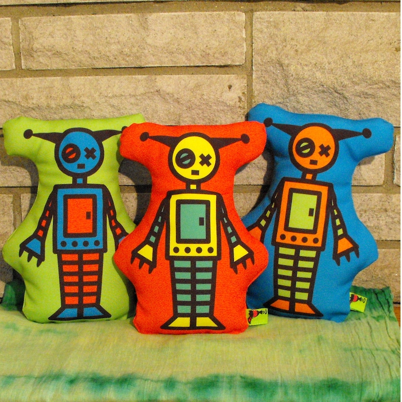 Robot Toy Robot Plush Doll Stuffed Animal Robot Plushies Gift | Etsy