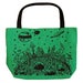 Space Age Tote Bag Outer Space Retro Futurism Reusable Grocery Bag ...