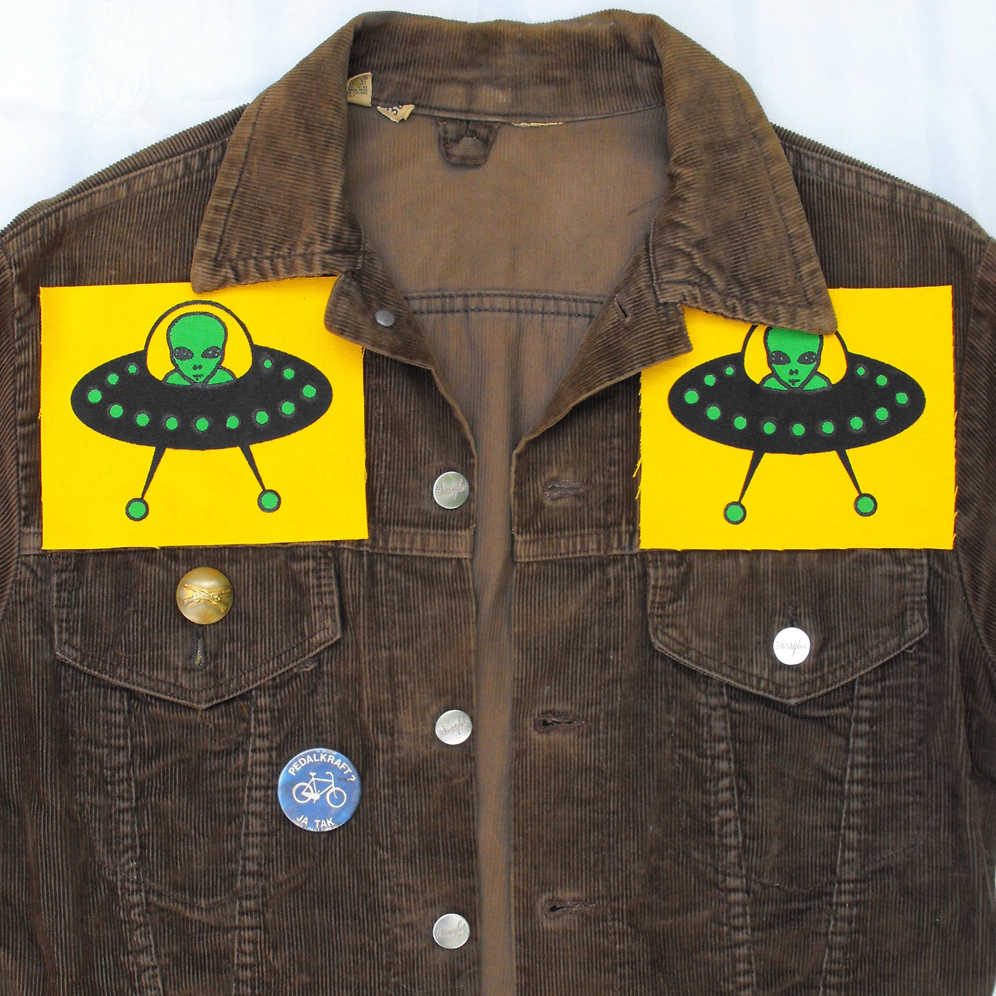 Alien Patch UFO Patch Retro UFO Alien Patch E.T. Sci Fi | Etsy