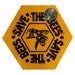 Save the Bees Patch Bee Hive Bee Patch Honey Bee Fabric Honeybee Honey ...