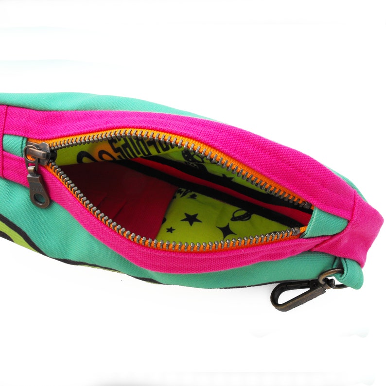 Rocket Ship Bag Festival Pouch Fanny Pack Spaceship Clip on Bag Outer ...