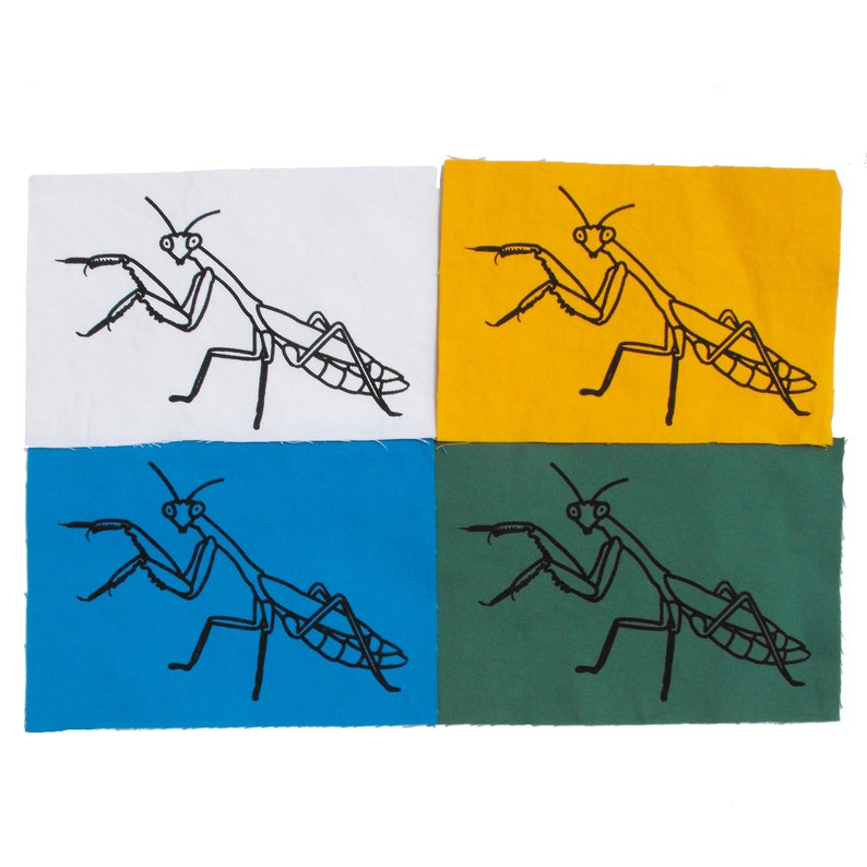 Praying Mantis Back Patch / Insect Patch Bug Patch Nature - Etsy