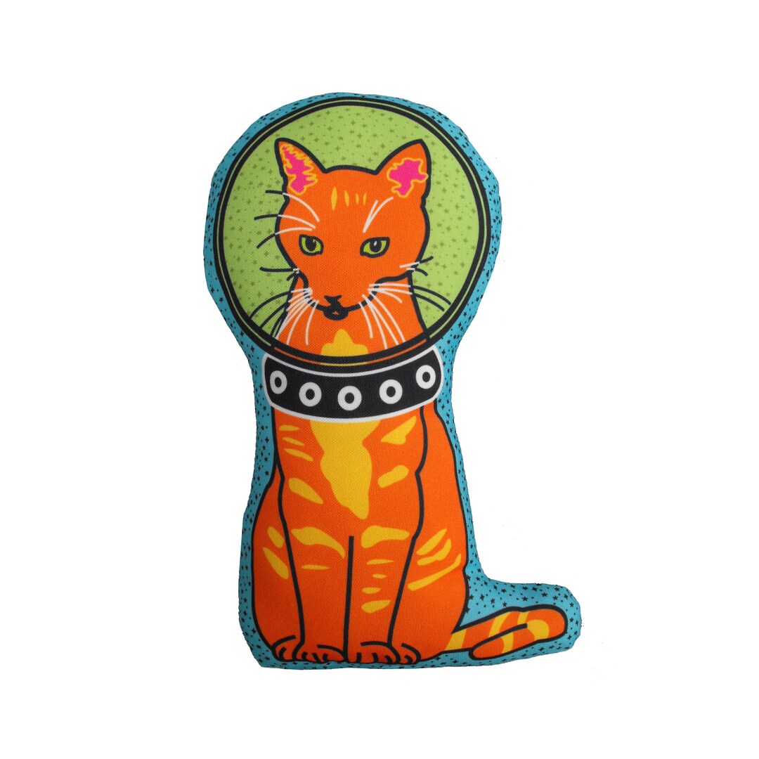 Space Cat Plush Alien Cat Pillow Space Stuffed Animal Outer Space Toy ...