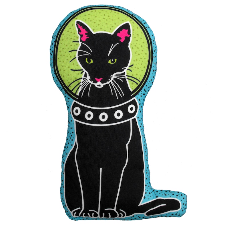 Cat Plush Space Stuffed Animal Room Decor Alien Cat Pillow - Etsy