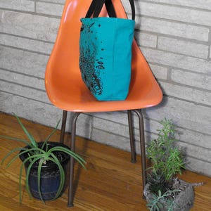 Space Age Tote Bag Outer Space Retro Futurism Reusable Grocery Bag ...