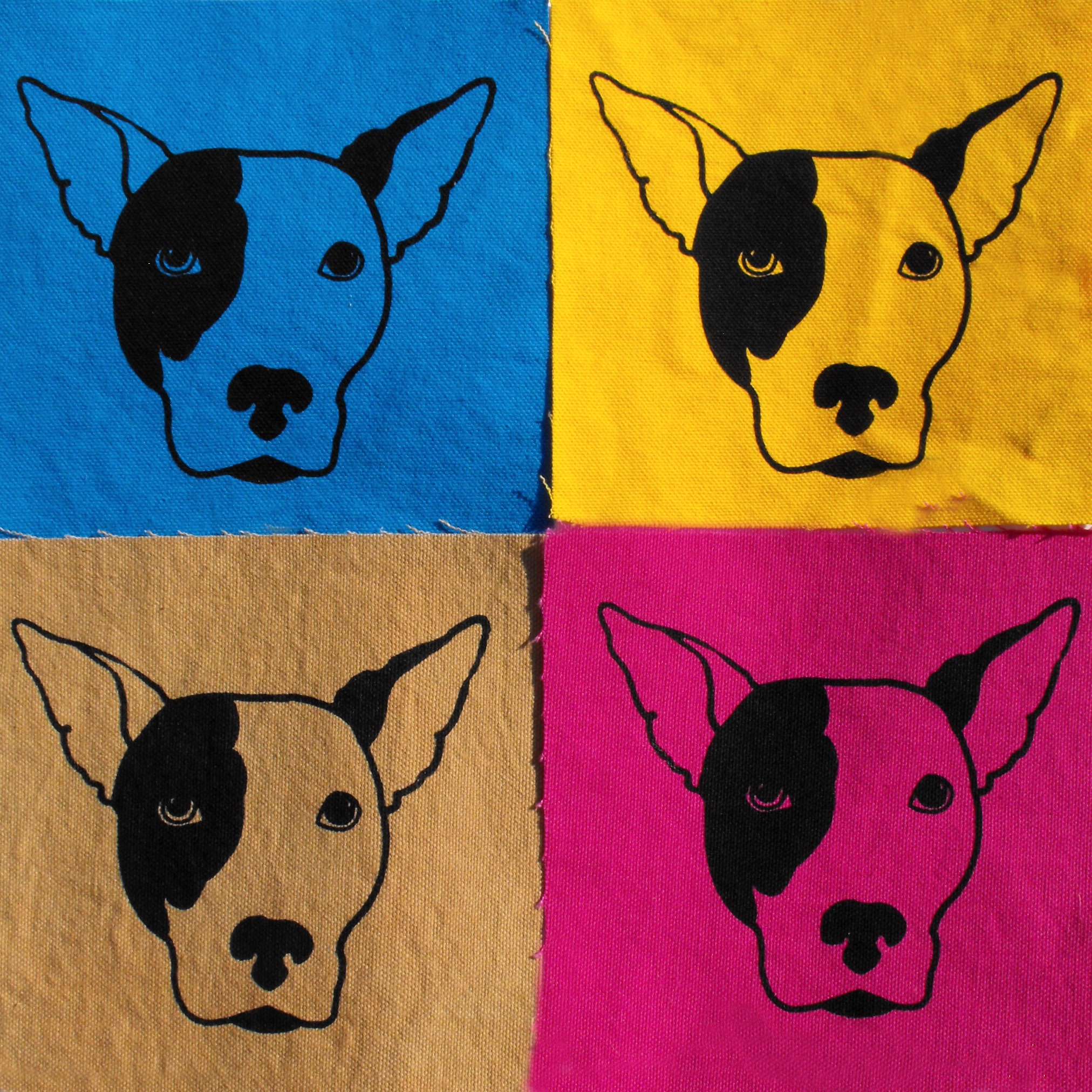 Dog Patch Pit Bull Patch Pitbull Patch Cloth Patches Puppy | Etsy