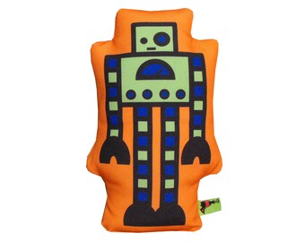 Robot Green Plush - Etsy
