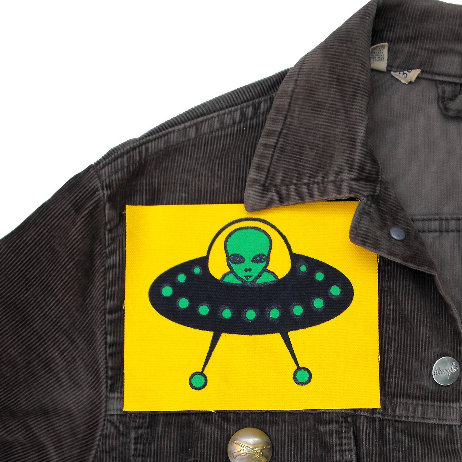 Alien Patch UFO Patch Retro UFO Alien Patch E.T. Sci Fi | Etsy