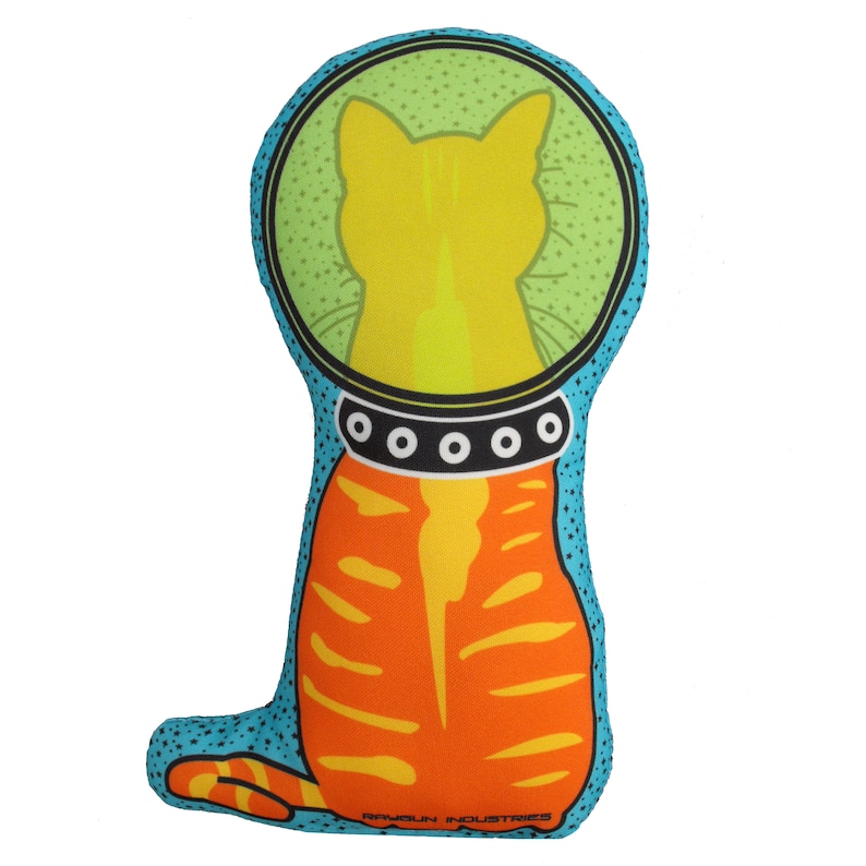 Space Cat Plush Alien Cat Pillow Space Stuffed Animal Outer - Etsy