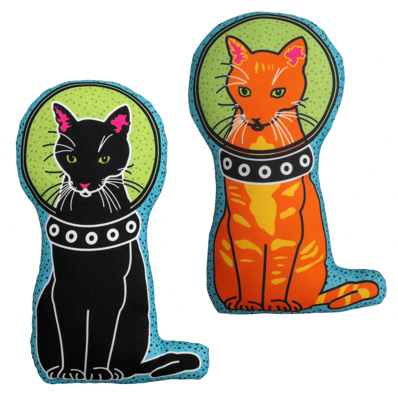 Space Cat Plush Alien Cat Pillow Space Stuffed Animal Outer | Etsy