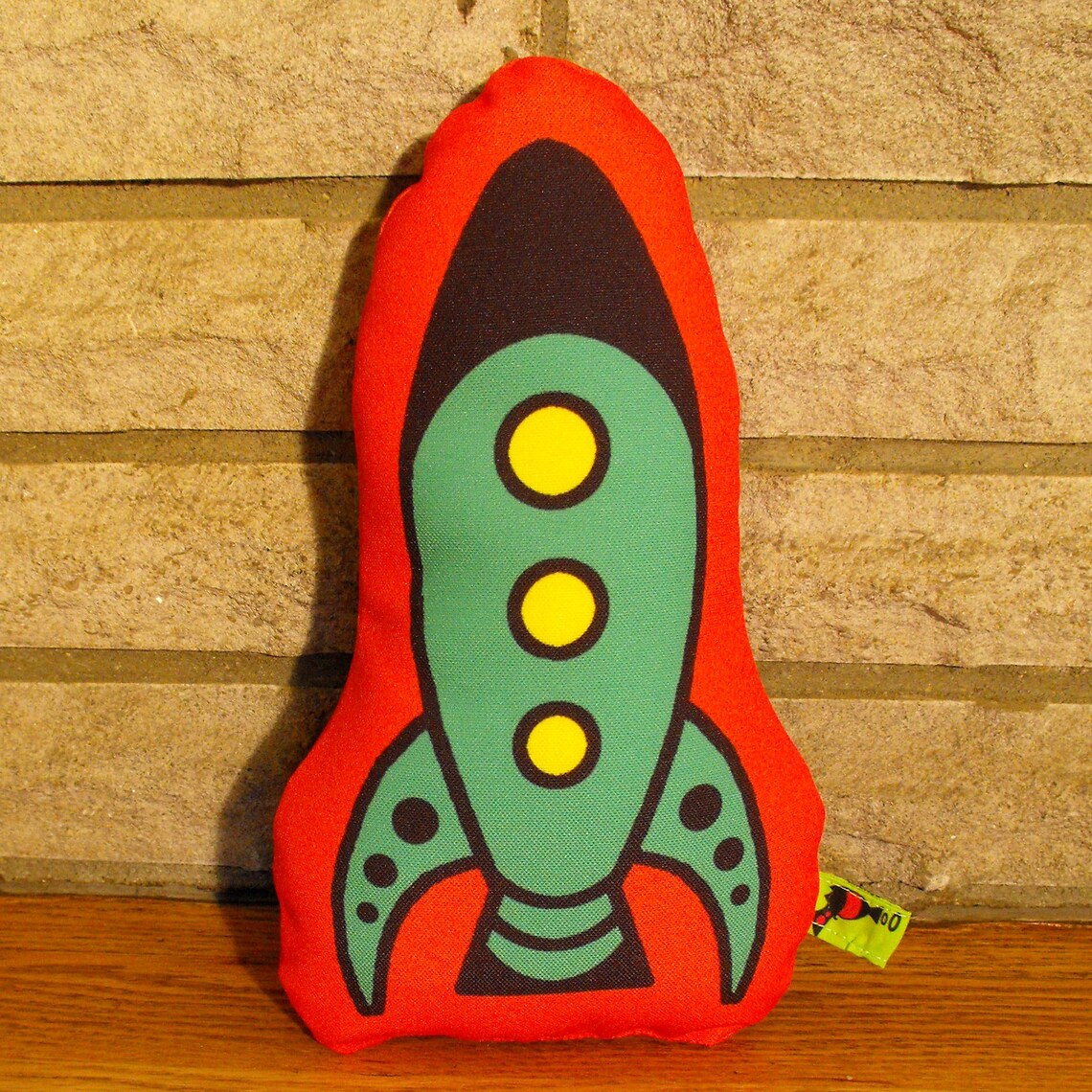 Rocket Ship Toy Spaceship Plush Outer Space Toys Stuffed Animal Retro ...