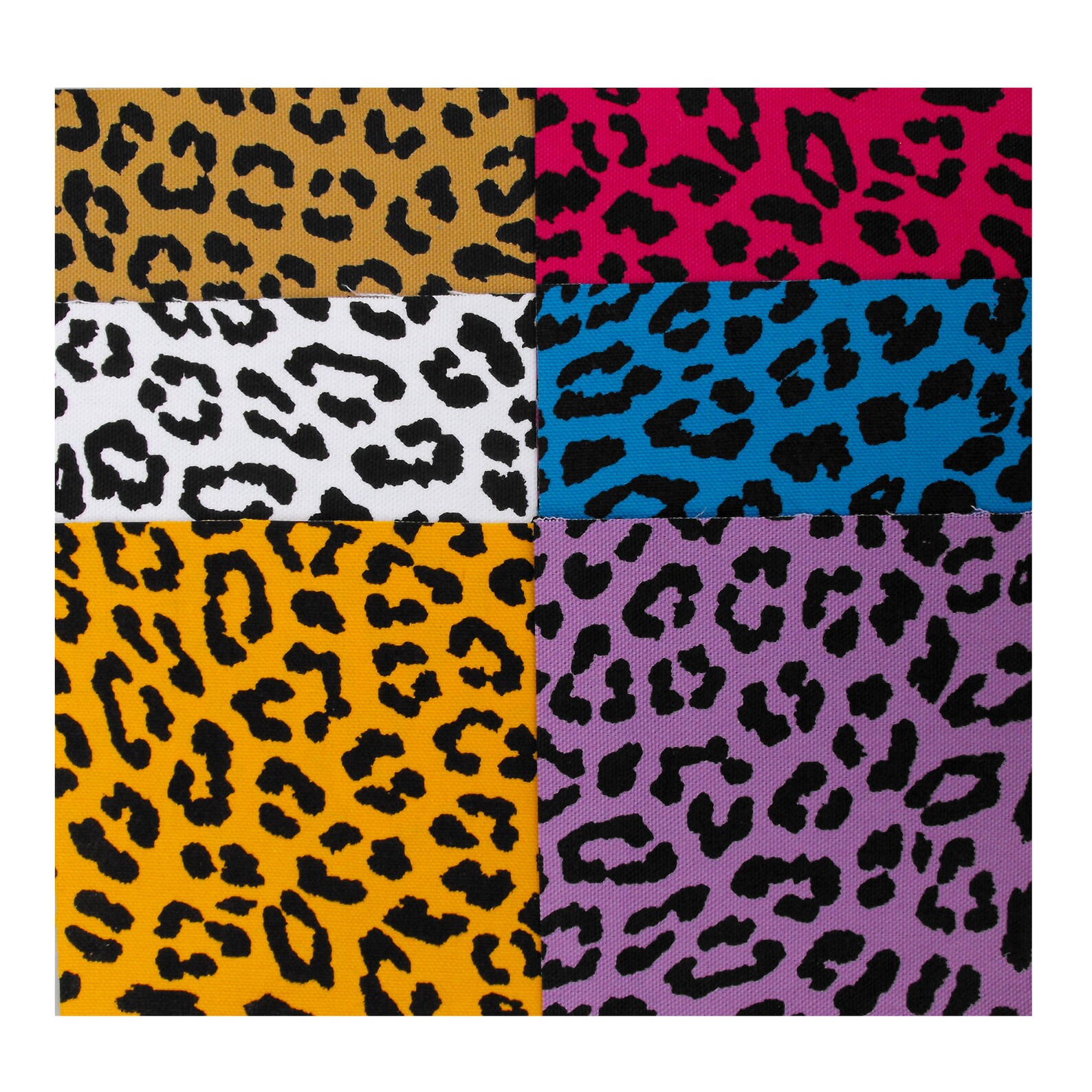 Leopard Print Patch / Animal Print Fabric / Punk Patch / Neon - Etsy