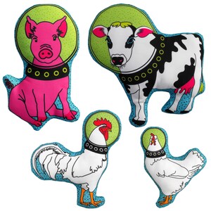 Space Cow Plush Toy / Stuffed Animal / Farm Animal House Decor / Alien ...