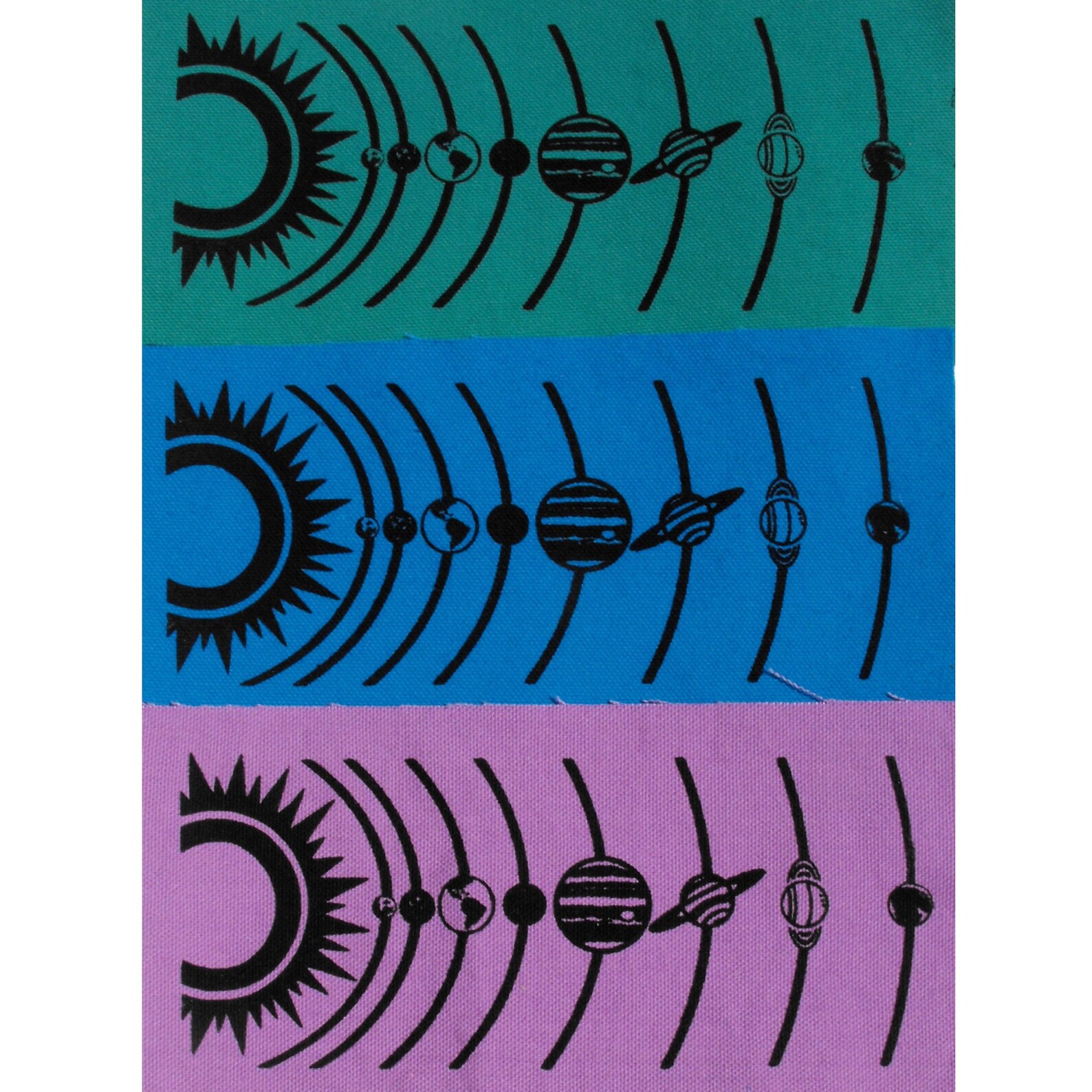 Solar System Patch Planets Patch Space Patch Space Fabric | Etsy